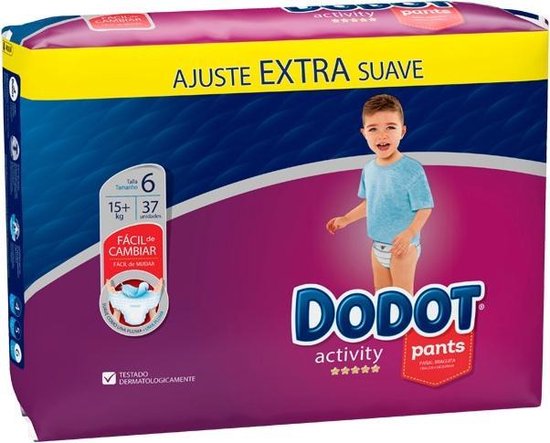 Dodot Dodot Pants Activity T-6 Diaper-pant 15 - + Kg 37 U | bol.com