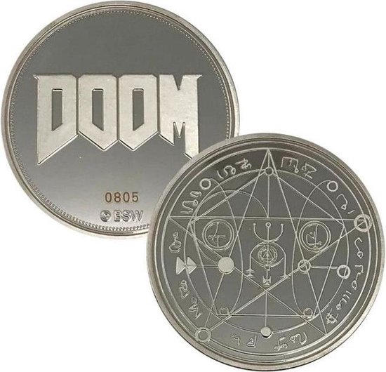 Doom Limited Edition Coin 25th anniversary coin | bol