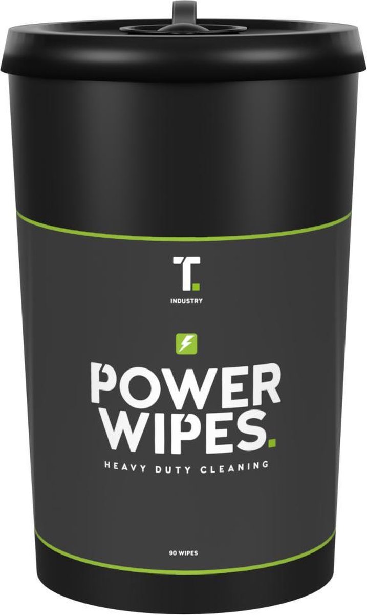 90 stuks Tristar Power Wipes - voor het verwijderen van smeer, vet ...