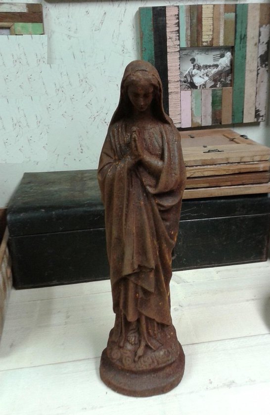 Mariabeeld van gietijzer | bol