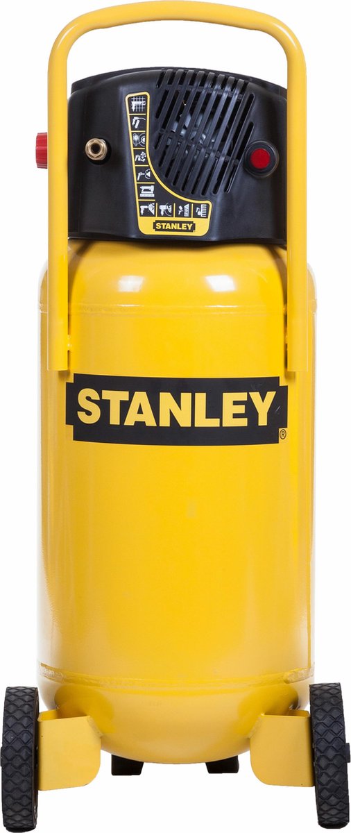 STANLEY Compressor D230/10/50V - Olievrij - 10 Bar - 50 Liter Tank ...