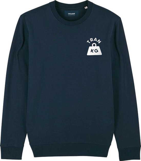 TRANKILO DONKERBLAUW SWEATER | bol.com