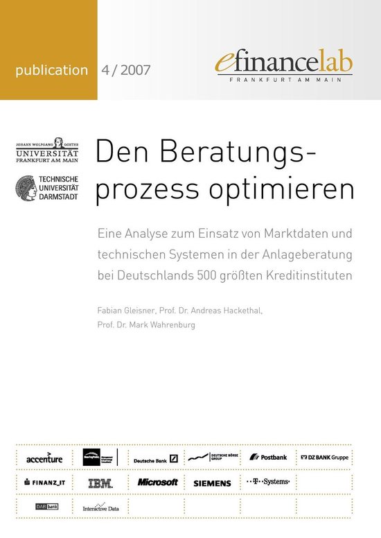 Den Beratungsprozess optimieren (ebook), Fabian Gleisner ...