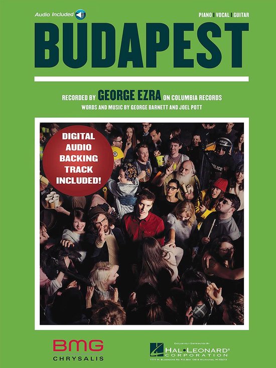 Budapest Sheet Music (ebook), George Ezra | 9781495044960 | Boeken ...