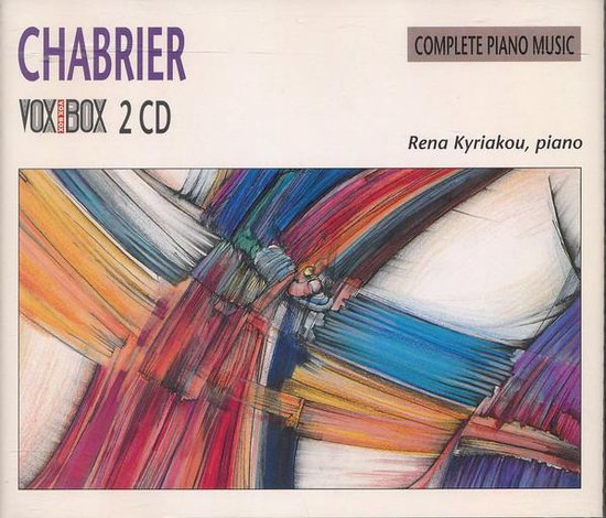 Emmanuel Chabrier (1841-1894) • Complete Piano Music 2 CDs, Rena ...