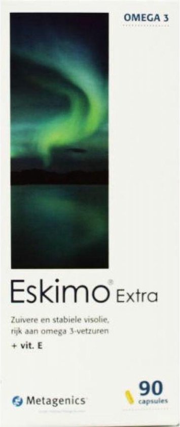Metagenics Eskimo Extra - 90 Capsules - Voedingssupplement | bol