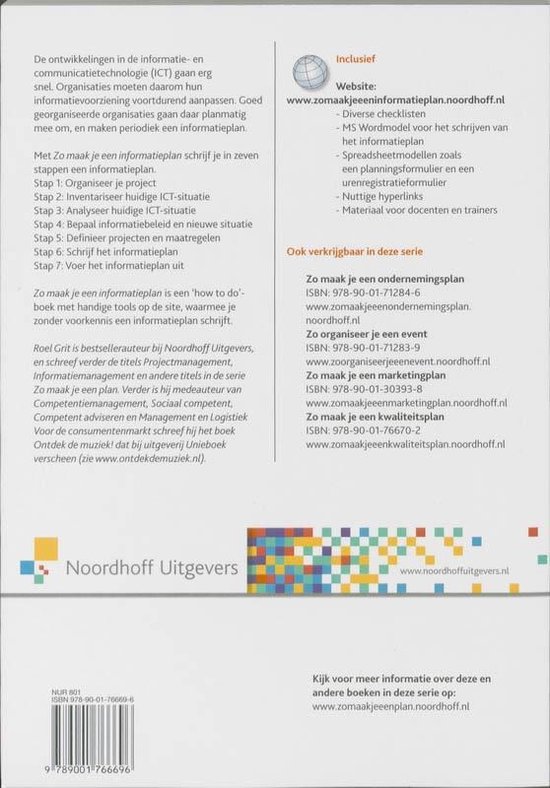 Zo maak je een Informatieplan, R. Grit | 9789001766696 | Boeken | bol