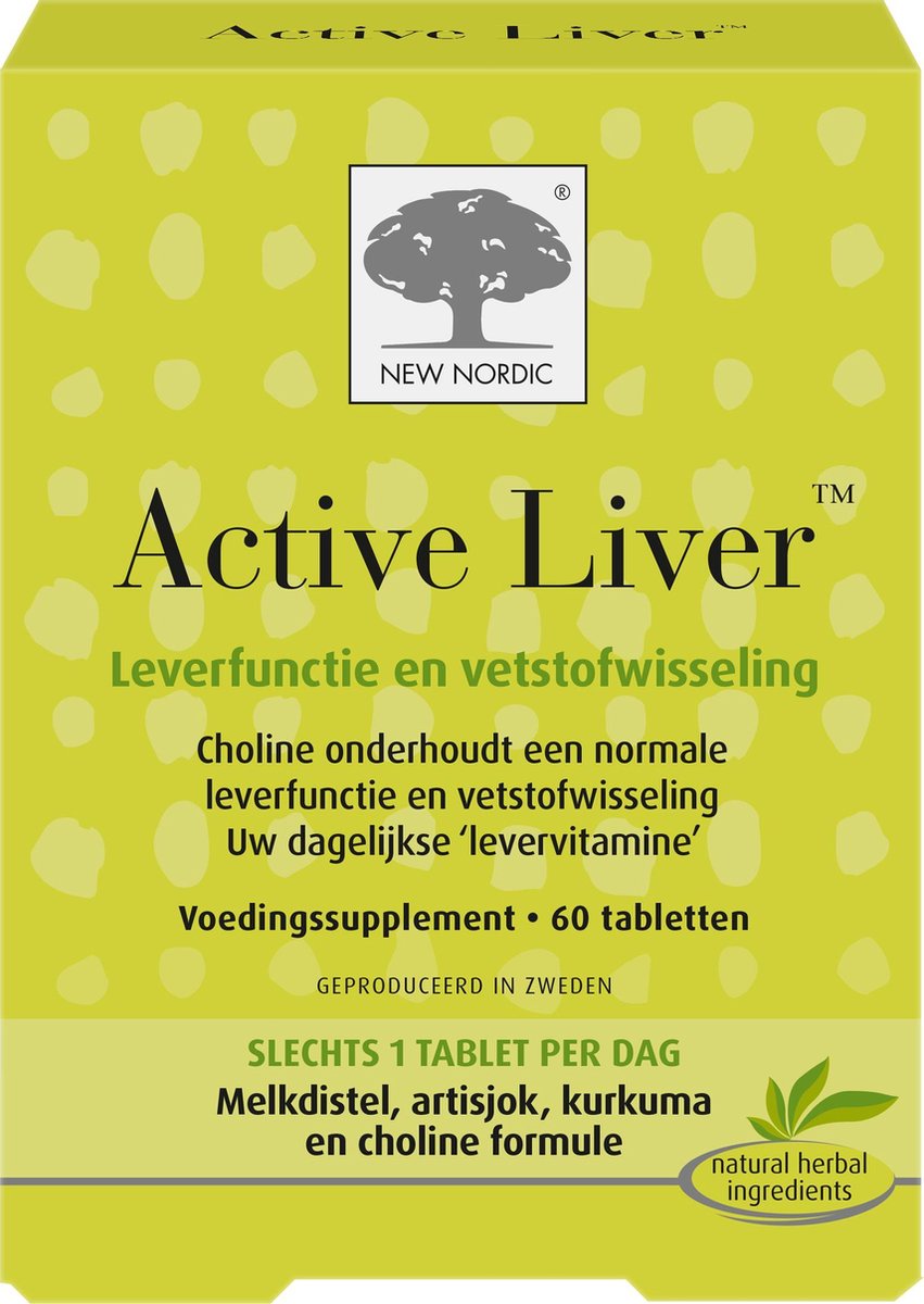New Nordic Active Liver - Leverfunctie en vetstofwisseling ...