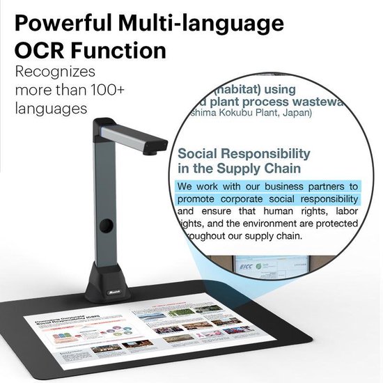 Mustek A3 CAMERA Scanner MCS 1310 Plus | bol