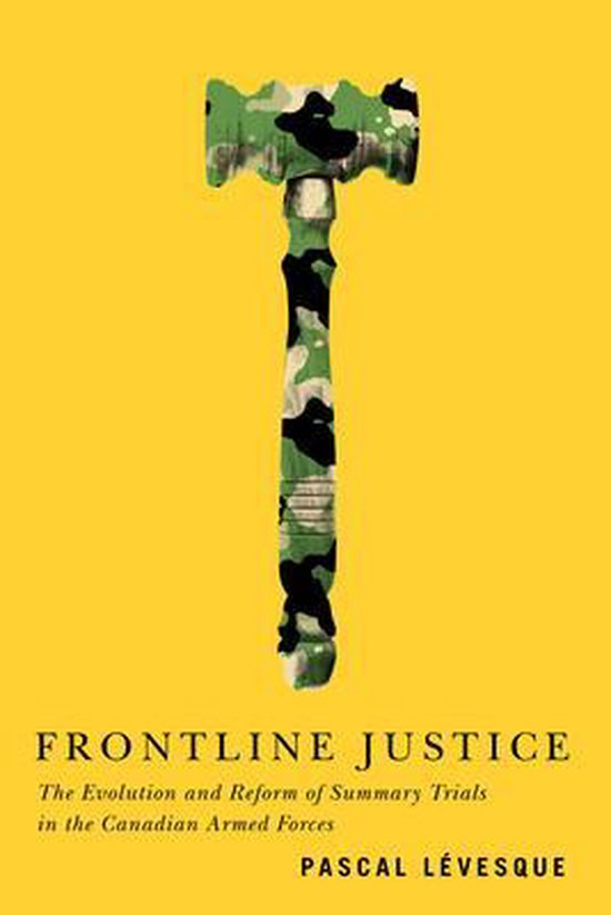 Frontline Justice | 9780773559301 | Pascal Levesque | Boeken | bol.com