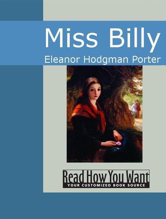 Miss Billy (ebook), Eleanor Hodgman Porter | 9781442938854 | Boeken | bol