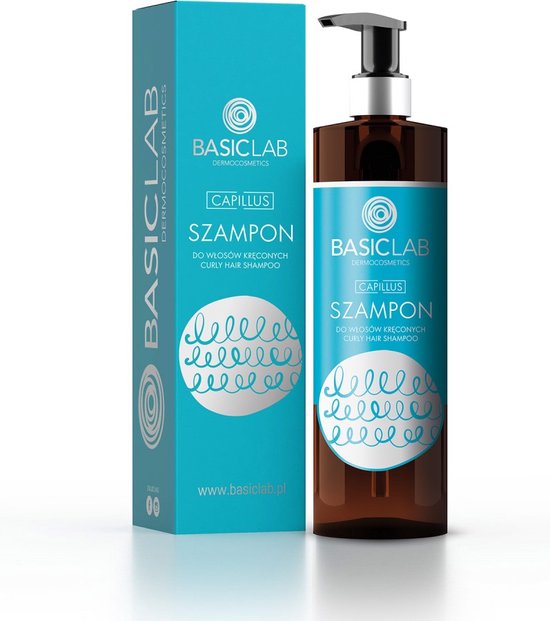 Basiclab - Capillus Shampoo szampon do włosów kręconych 300ml | bol.com