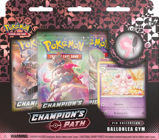 Pokémon Champion's Path Pin Collection Ballonlea Gym - Pokémon Kaarten ...