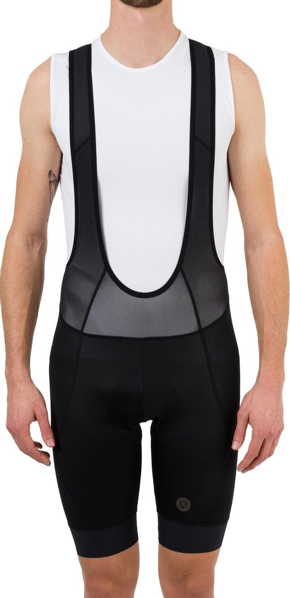 AGU Prime Fietsbroek met Zeem Essential Heren - Met Bretels - Zwart - L ...