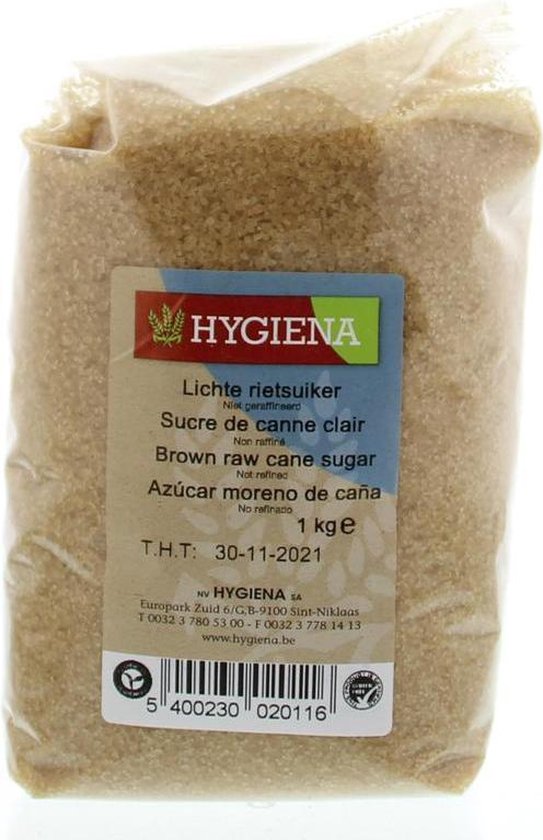 Hygiena Lichte rietsuiker 1 kg | bol