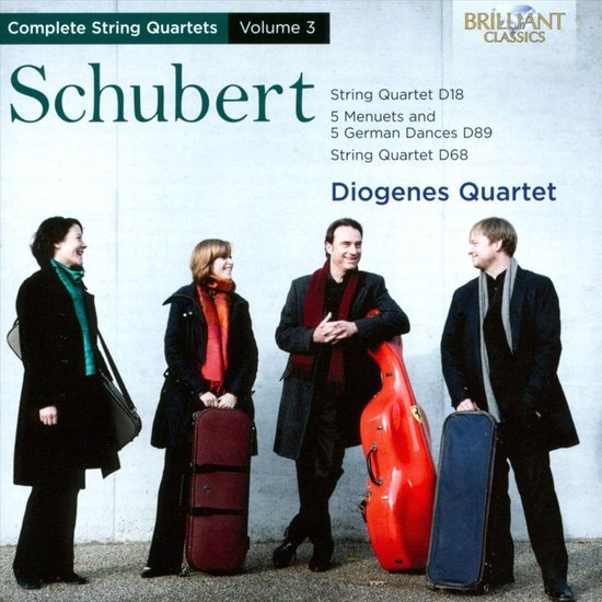Schubert - Complete String Quartets Vol.3, Diogenes Quartet | Muziek | bol