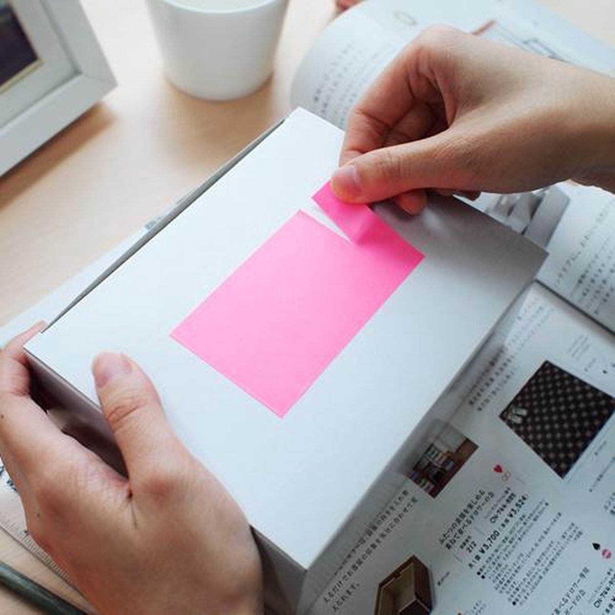 Stick'n Label etiket - 51x88mm, extra sticky, neon geel & magenta, 2x30 ...