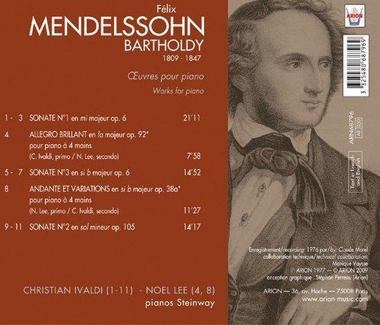 Christian Ivaldi - Sonates Pour Piano, Onbekend | CD (album) | Muziek | bol