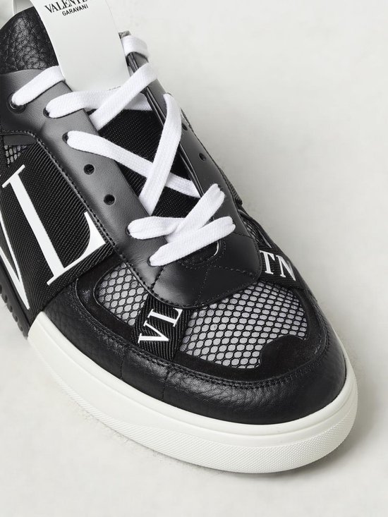 Open Sneakers VLTN Logo - Black | bol