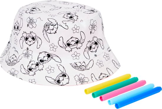 Disney - Lilo & Stitch - Color Your Own Buckethat - 56cm omtrek ...