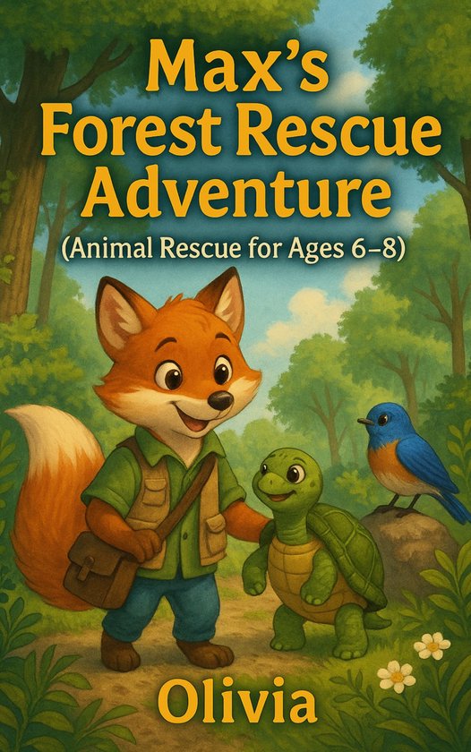 Max’s Forest Rescue Adventure (ebook), Olivia | 1230009291898 | Boeken ...
