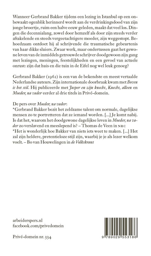 Privé-domein 334 - Aan mij heb je niks, Gerbrand Bakker | 9789029553186 ...