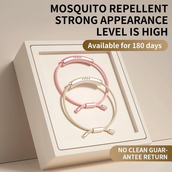 Anti-Muggen Armband Zonder DEET – Muggenwerend Polsbandje voor Kinderen ...