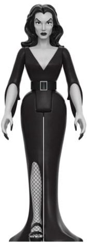 Super7 Vampira ReAction Action Figure Wave 01 Vampira Plan 9 Grayscale ...