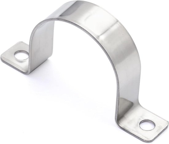 Allecto Premium - Buisklemmen 10 stuks 50 mm RVS bevestigingsklem voor ...