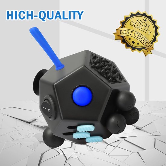 Fidget Cube 12 Sides - Fidget Toys Cube Antsy Labs Original Fidgets ...