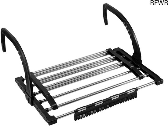 RFWR® Opvouwbaar Radiator Droogrek voor Kleding met Verstelbare Armen | bol
