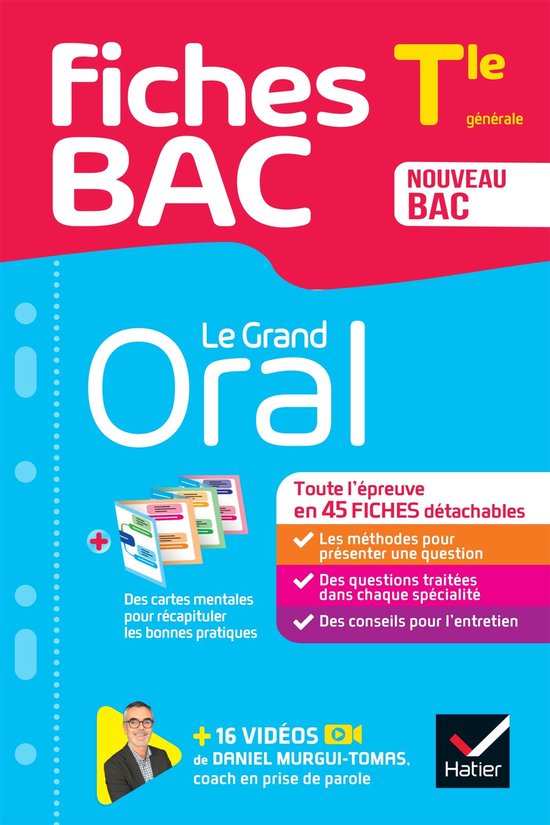Fiches bac - Le Grand Oral Tle - Bac 2026 (ebook), Collectif ...