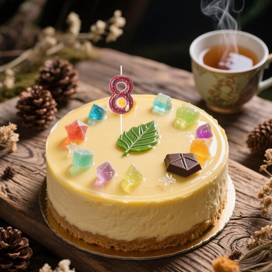 Allecto plus - Magische Tovenaar Verjaardagskaars Cijfer Taarttopper Feestartikelen... | bol