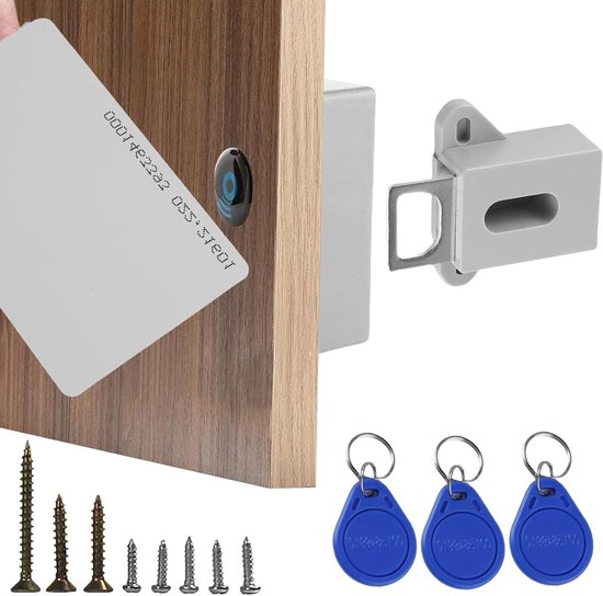 Allecto Plus - NFC-slot voor meubels: Smart kastslot met RFID-kaarten ...