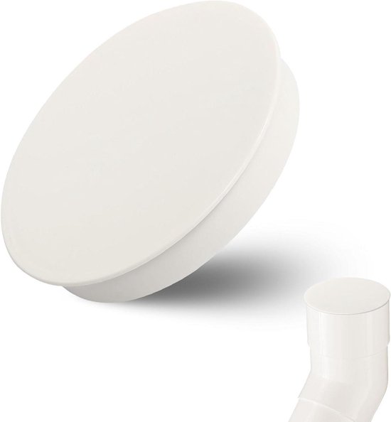 Afdekking 100 mm PVC ronde ventilatiebuis - eindstuk afdekking DN100 ...