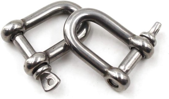 M12 Bracket 304 Stainless Steel D Ring Bracket (Pack of 2) | bol