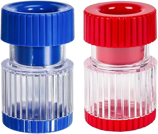 Allecto Plus - Pill Breaker voor eerste hulp met opbergvak (blauw rood ...