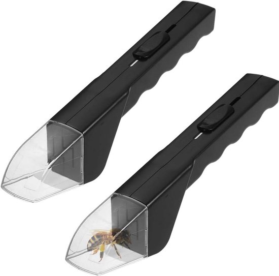 Allecto Plus Insectenvanger voor binnen - Handheld insectenval ...