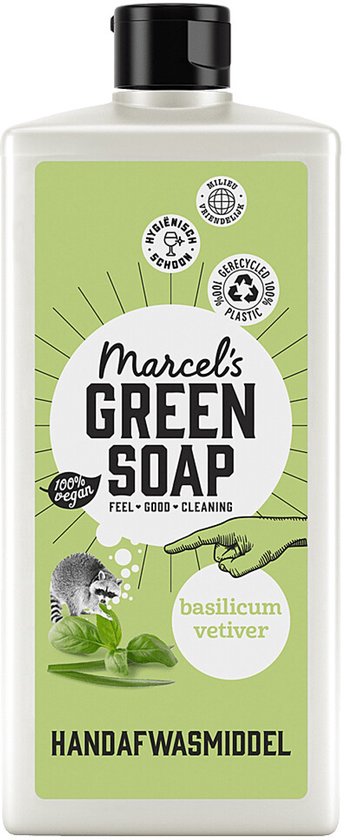 Marcel's Green Soap - Afwasmiddel - Basilicum & Vetiver Gras ...