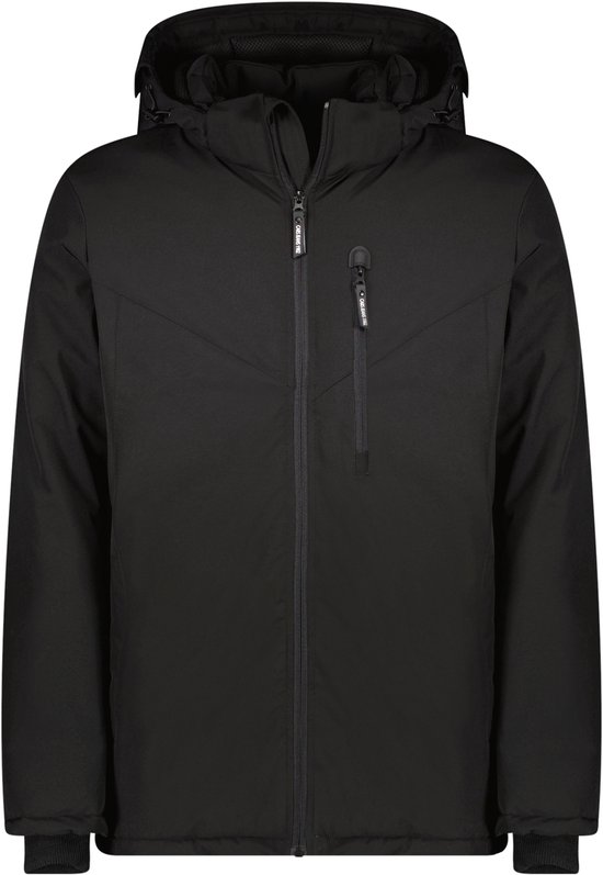 Cars Jeans THAMES Poly Heren Jas - Black - Maat L | bol