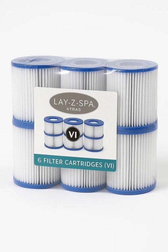 Bestway Lay-Z Spa filter cartridge type VI filterpatronen - set van 6 ...