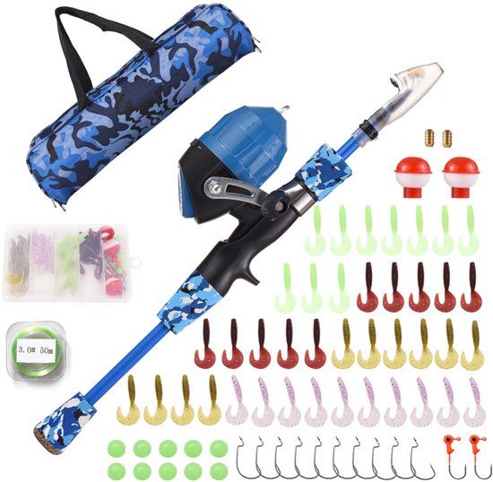 Vishengel - Kindervishengel Telescopische vishengel en molen comboset ...