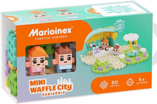 Mini Waffle - Cafe 80 Pcs. | Games | bol