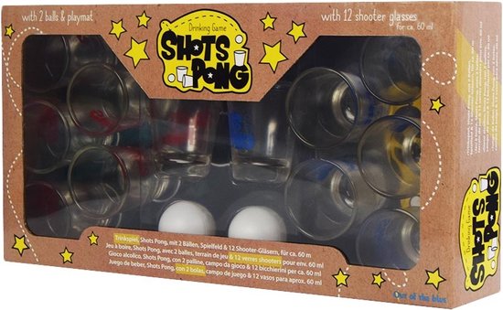 Shot Pong 32x16x6cm 60ml | bol.com