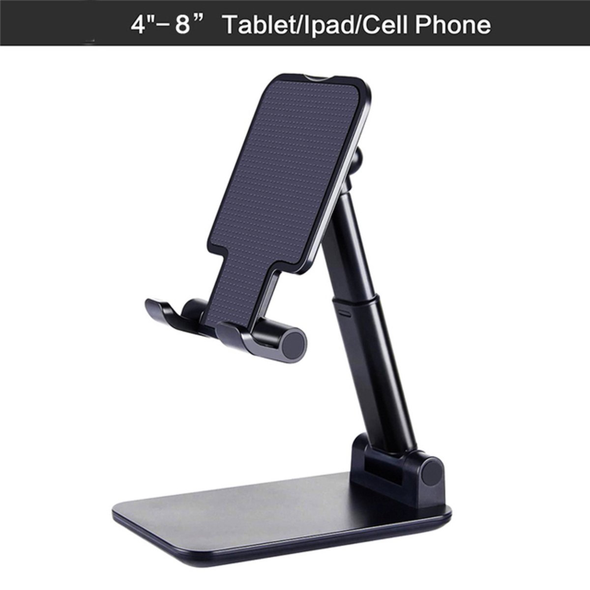 Telefoon houder- Tablet houder- inklapbaar- zwart | bol