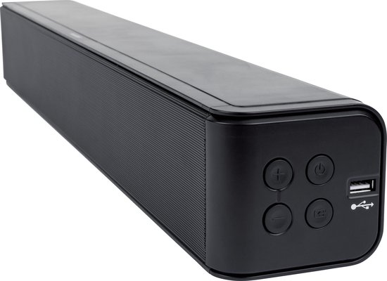 Silvercrest Soundbar stereo 2.0 - Vermogen: 2x 15 W - Signaaloverdracht: Bluetooth®... | bol