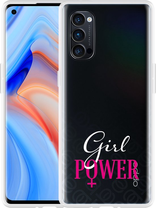 Oppo Reno 4 Pro 5G Hoesje Girl Power - Designed by Cazy | bol.com