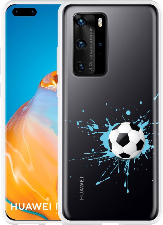 Huawei P40 Pro Hoesje Soccer Ball Designed by Cazy | bol