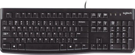 Spanish Qwerty Keyboard Logitech K120 USB (Refurbished D) | bol