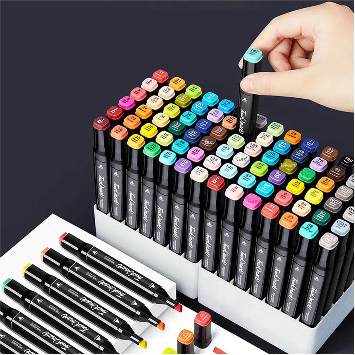 Touch® Markeerstiften - Dual-Tip Markers - Twinmarkers - Alcohol ...